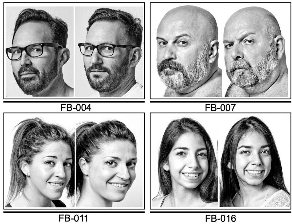 Genetic similarities between unrelated look-alikes